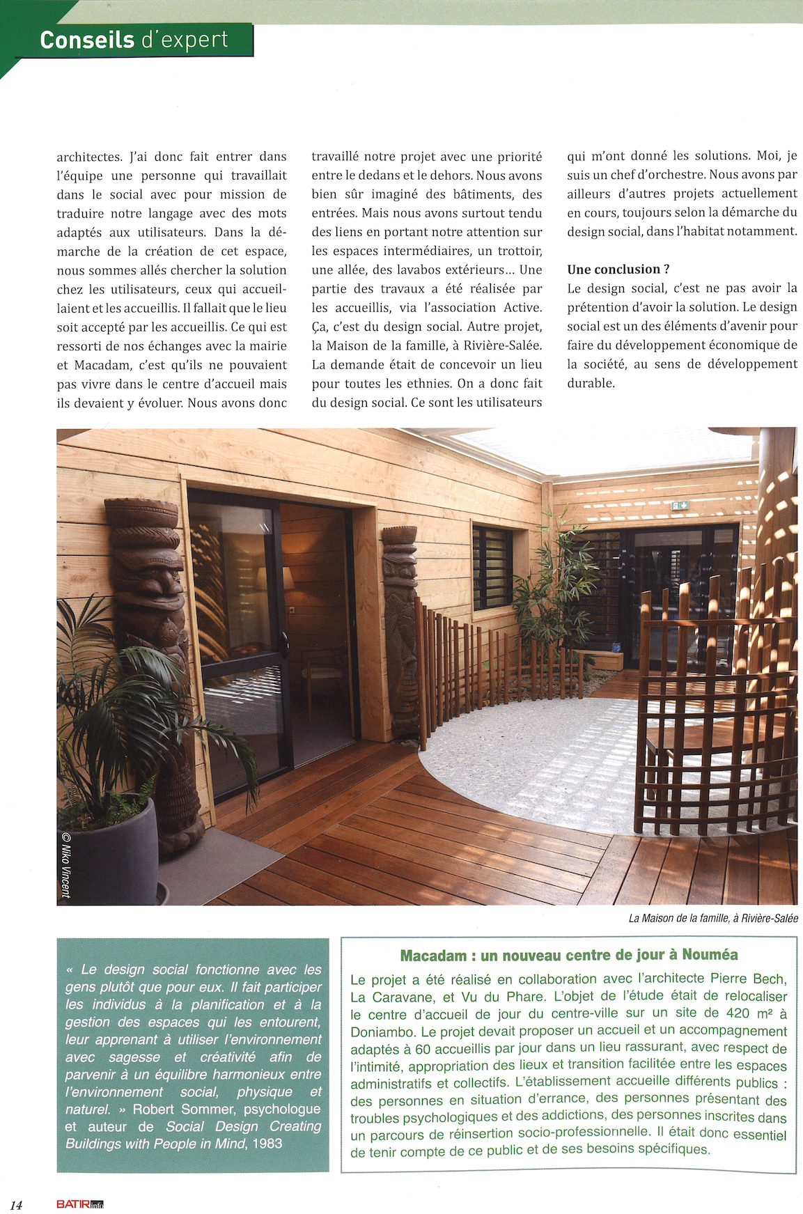 Le Design social – Au service de l'innovation en Nouvelle Calédonie